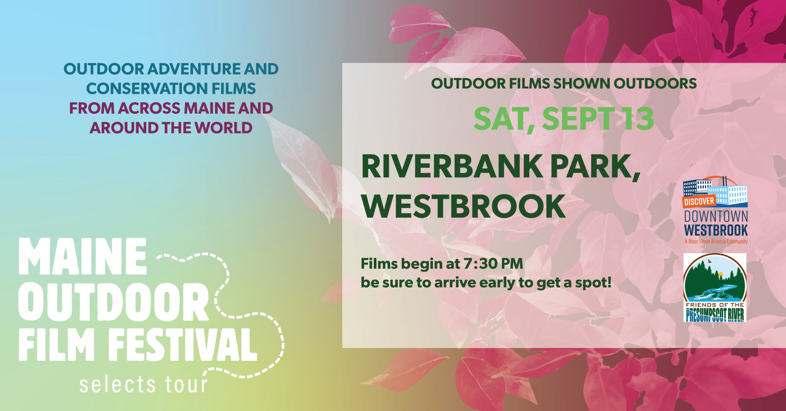 Maine Outdoor Film Fest - Discover Downtown Westbrook